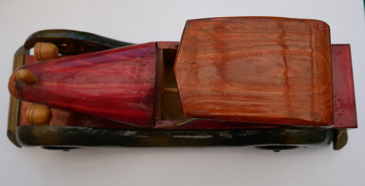 Træ biler til pynt af nyere dato – Herolds Varehus